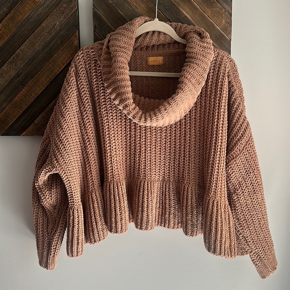POL | Sweaters | Pol Chunky Knit Peplum Sweater | Poshmark